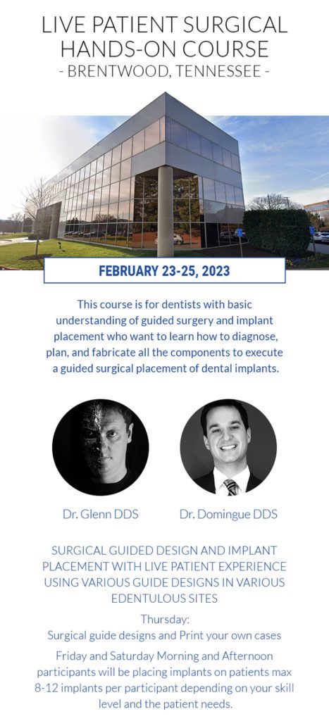 Live Patient Dental Surgical Hands-On 3-Day Course - Dr. Danny Domingue ...